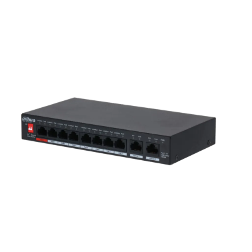 Dahua 10 Port Gigabit Unmanaged Desktop Switch With 8 Port P Ecostart Za